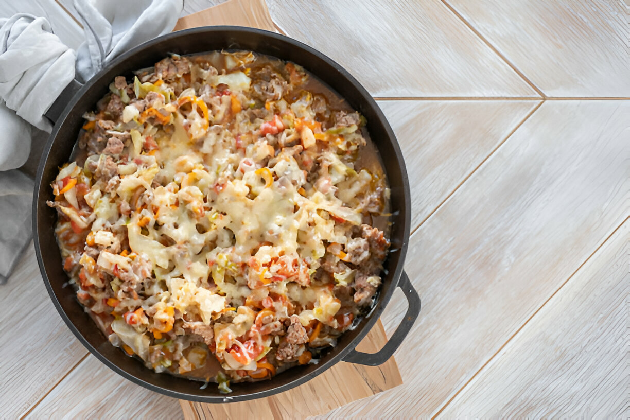 Hearty Ground Beef and Cabbage Skillet Recipe Made Easy