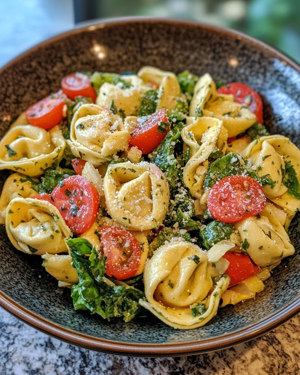 Italian Grinder Tortellini Salad: Easy Pressure Cooker Recipe