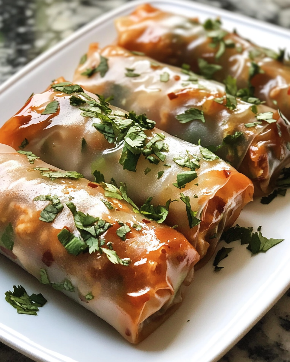 Rice paper egg rolls (gluten-free and veggie loaded!) - Recipes Ann