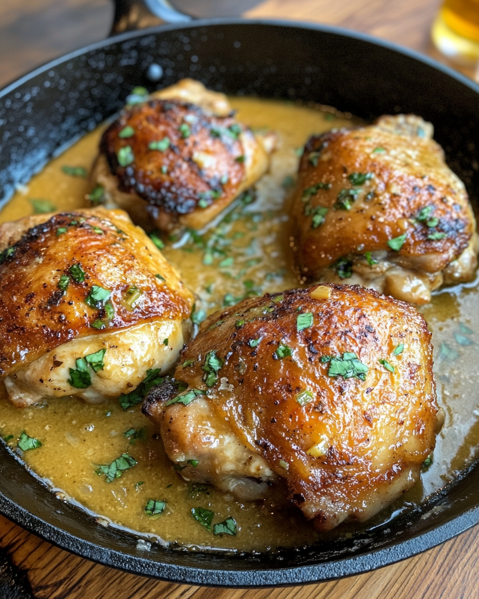 Skillet Bang Bang Chicken Thighs: Easy Pressure Cooker Recipe
